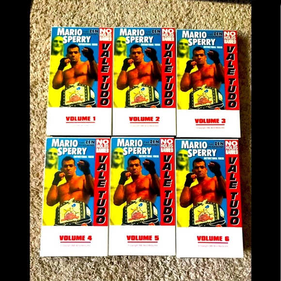 World of Martial Arts | Other | 996 Mario Sperry No Holds Barred 6 Vhs ...